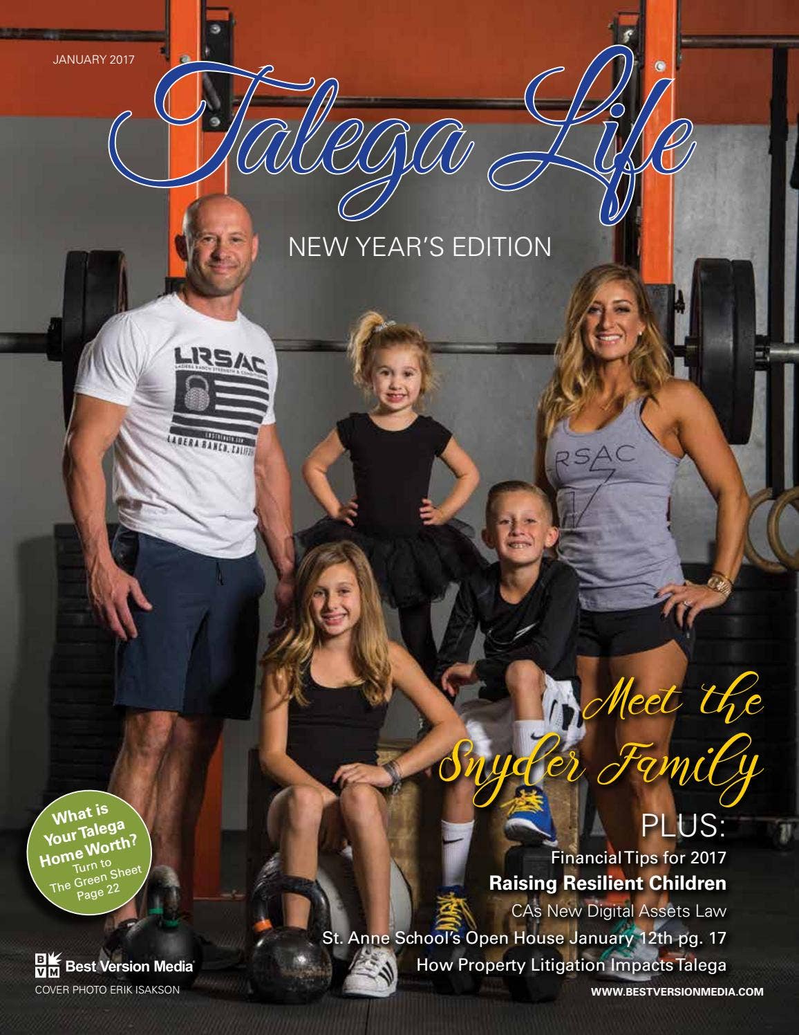 Talega Life - January 2017 by Echelberger Group - Issuu
