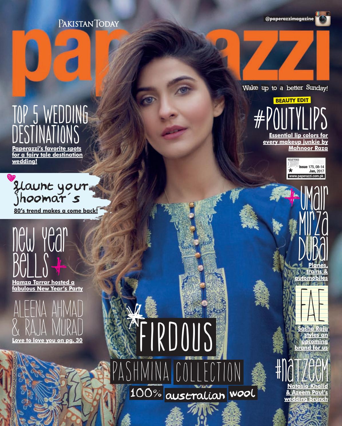 Pakistan Today Paperazzi Issue 175 F Jan 8th, 2017 by Pakistan Today ...