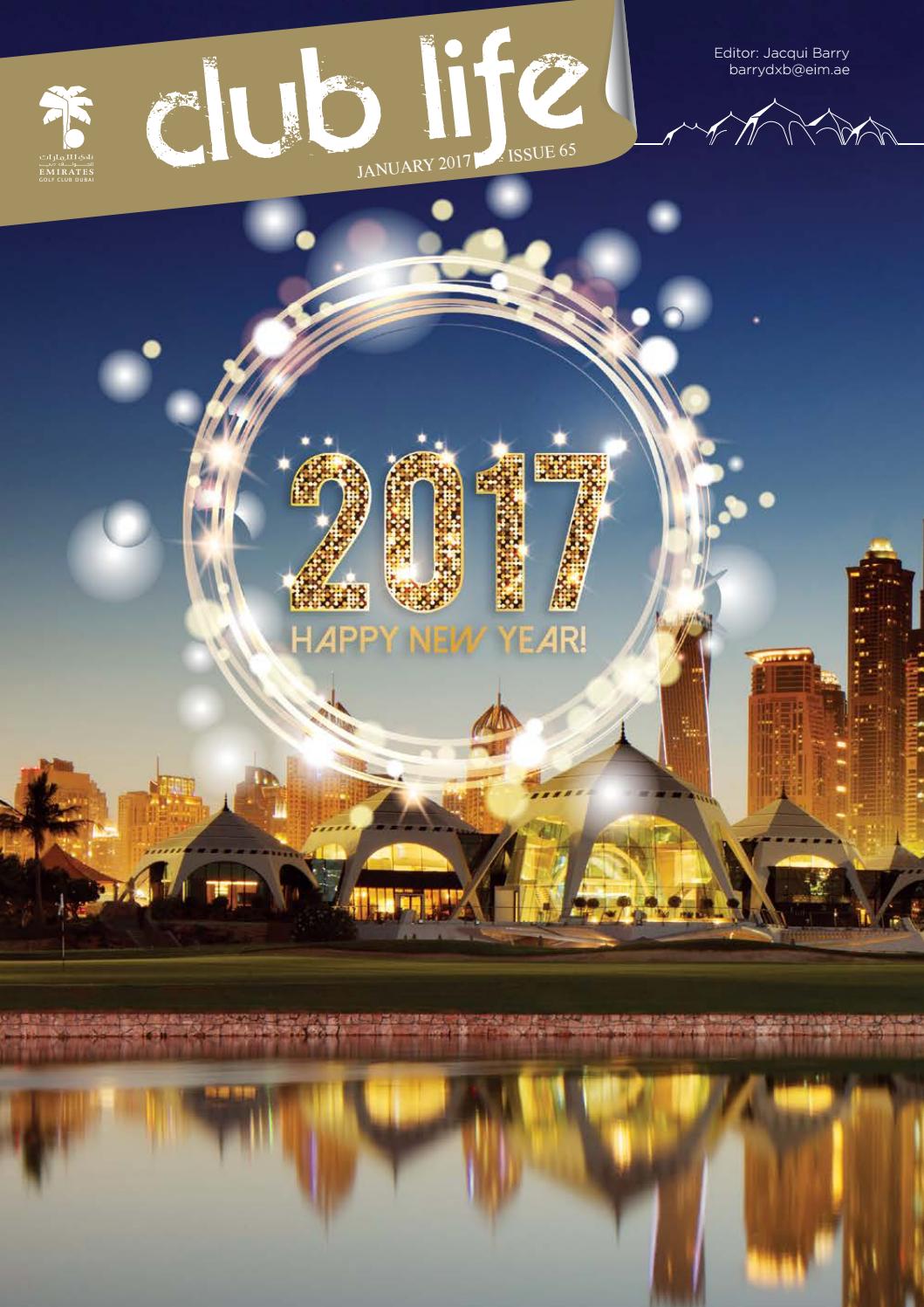 Club Life January 2017 by Dubai Golf - Issuu