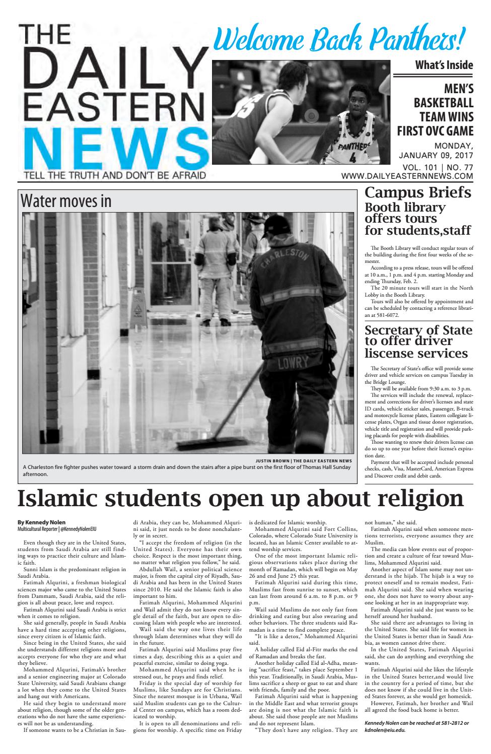 2017. 01. 09 by The Daily Eastern News - Issuu