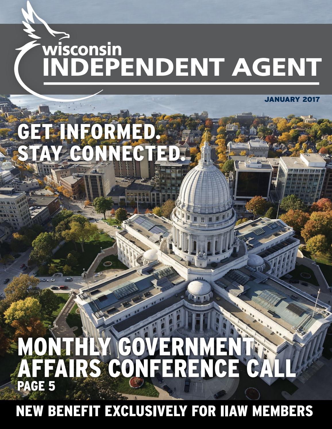 January 2017 Wisconsin Independent Agent Magazine by Independent ...