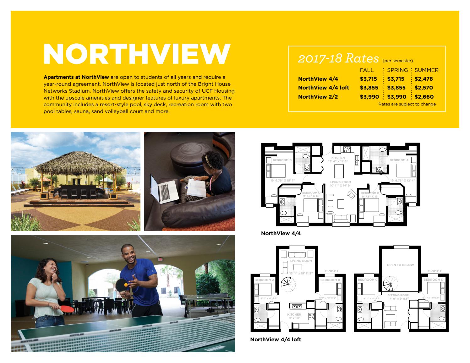 UCF Housing Floorplans 2017-18 by University of Central Florida - Issuu