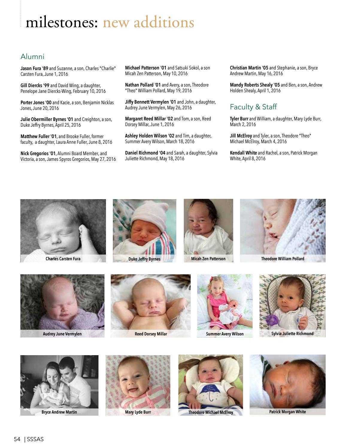 2016 SSSAS Summer Magazine by St. Stephen's and St. Agnes School - Issuu