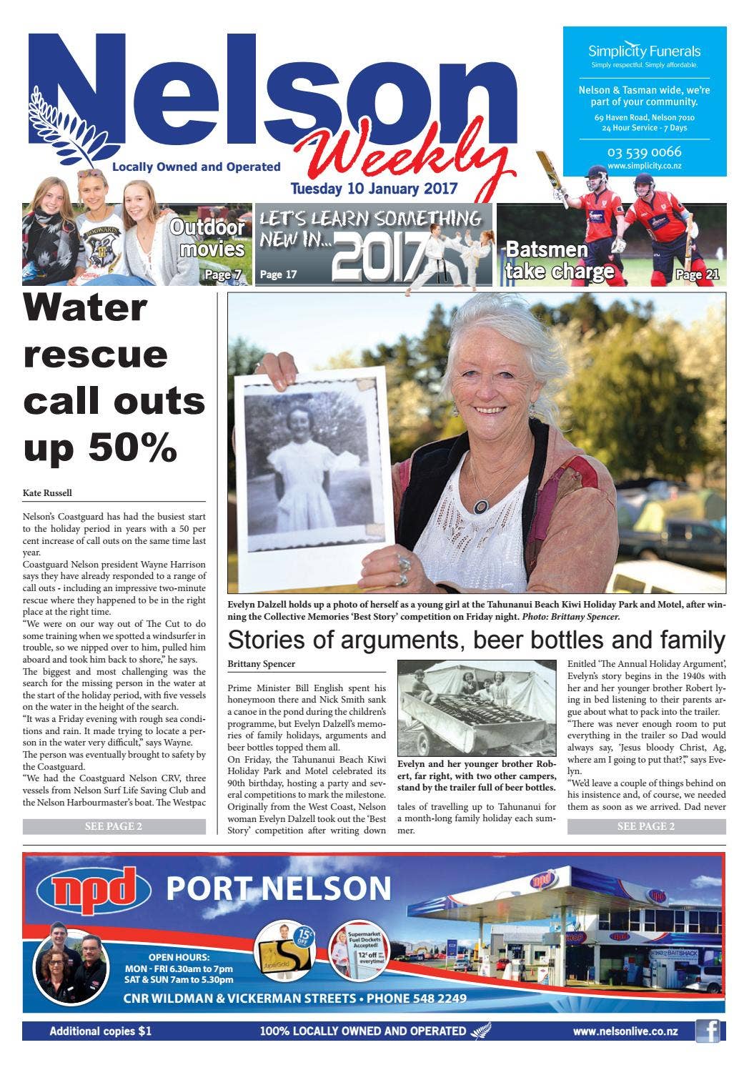 January 10 2017 nelson weekly 28pgs web by Top South Media - Issuu