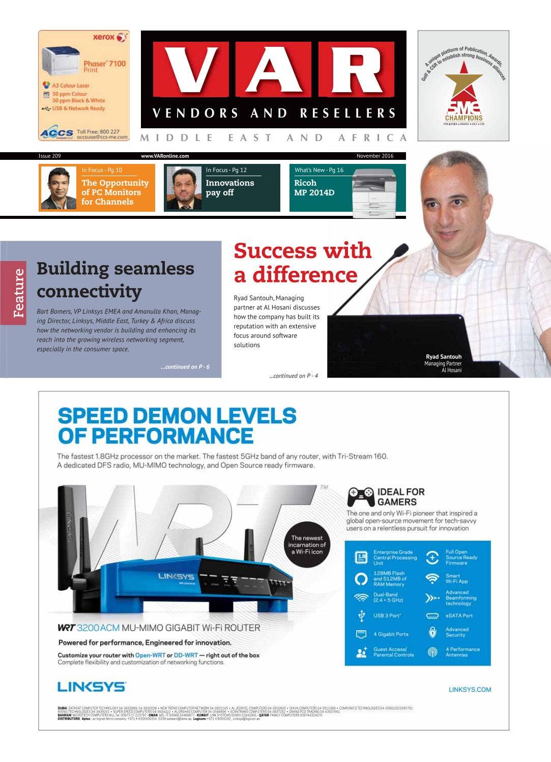 VAR Vendors and Resellers November 2016 by INTEGRATOR MEDIA - Issuu