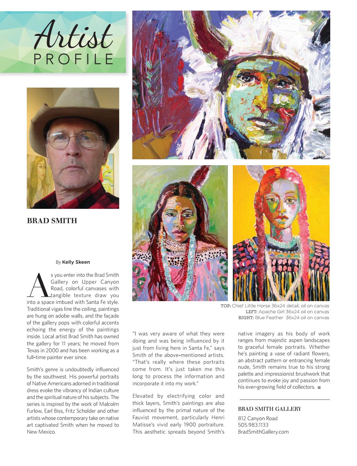 Artist Profile - Brad Smith by Fine Lifestyles - Issuu