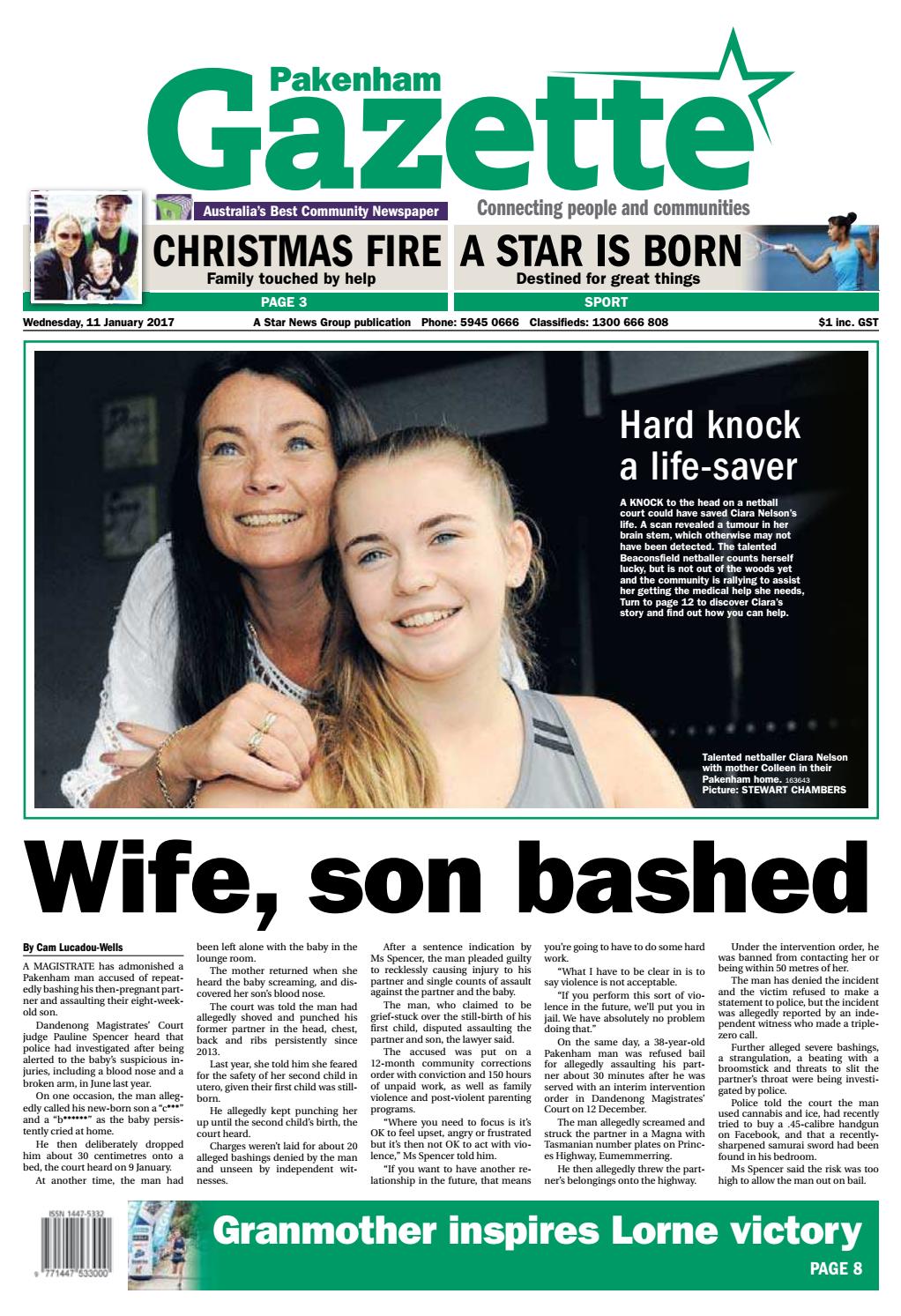Pakenham Gazette - 11th January 2017 by Star News Group - Issuu