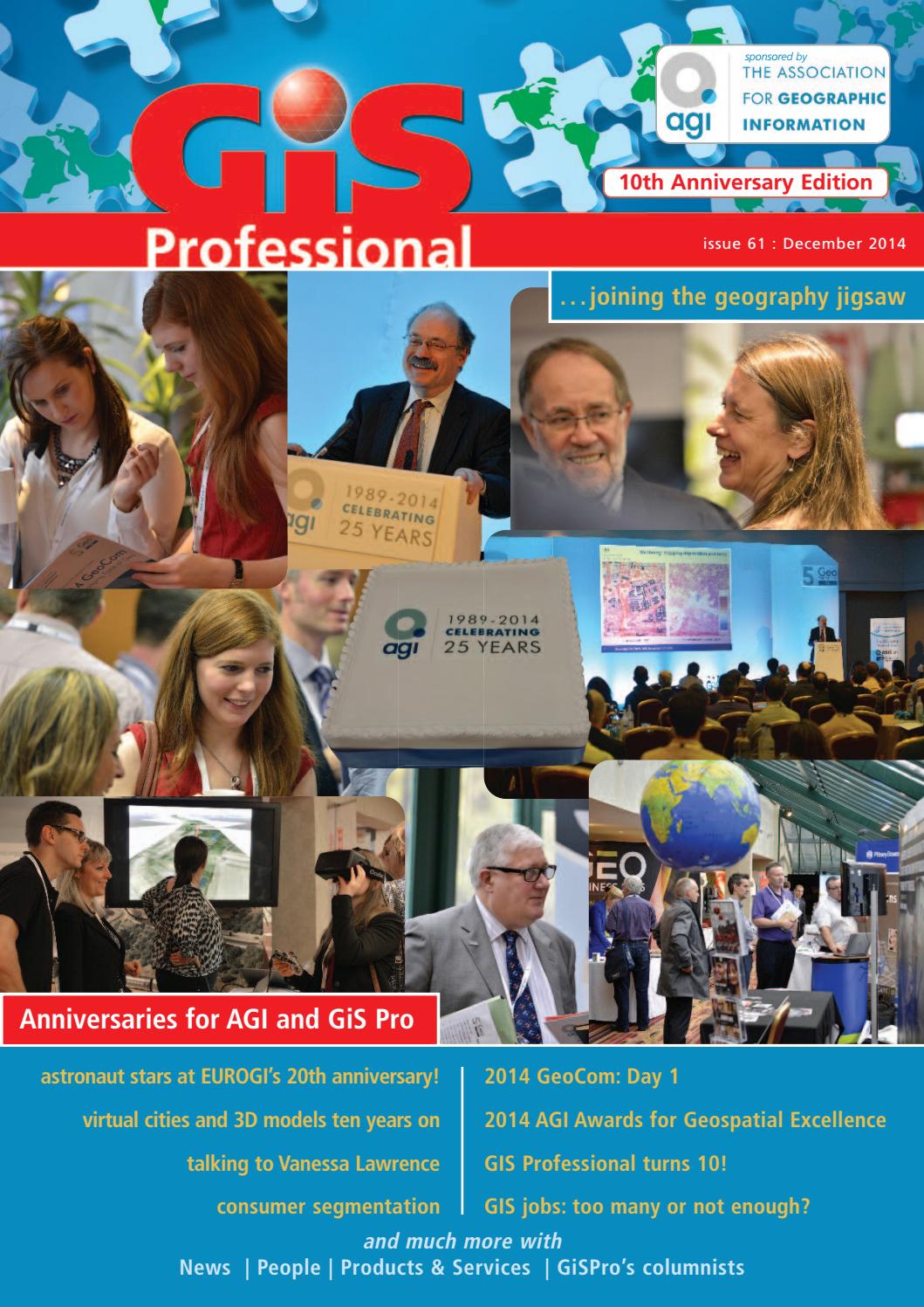 Gis professional december 2014 by Geomares Publishing - Issuu