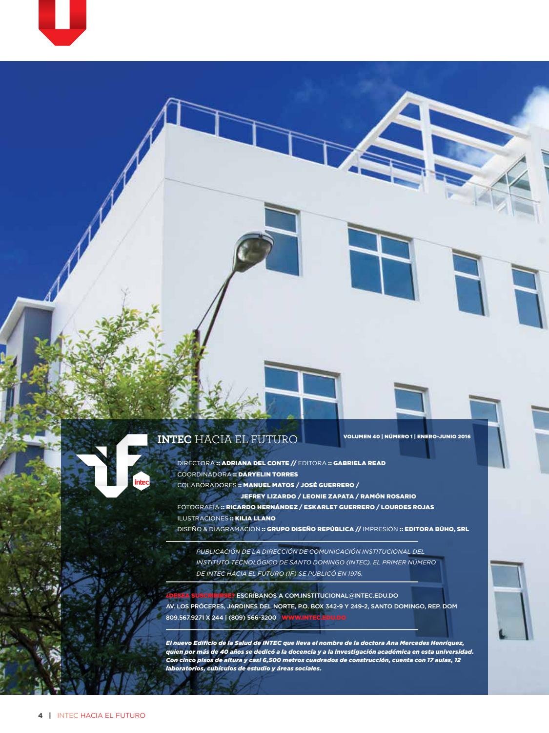 INTEC hacia el Futuro -IF- 3era edición by Instituto Tecnológico de ...
