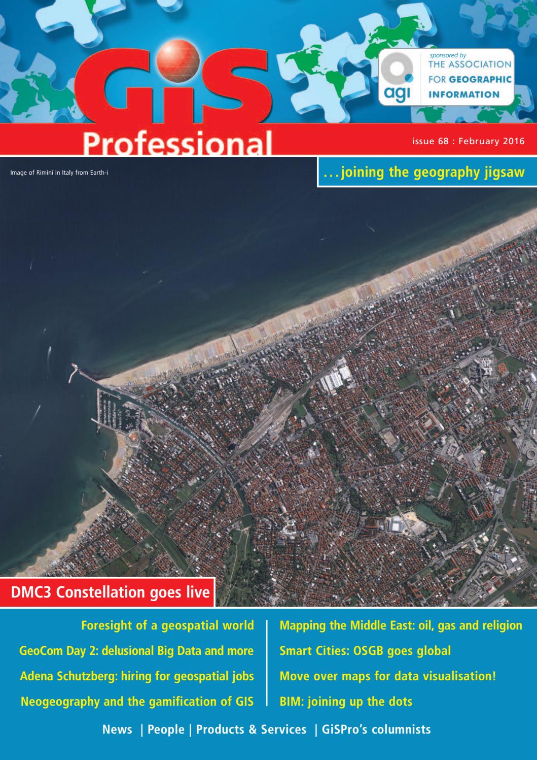 Gis professional february 2016 by Geomares Publishing - Issuu