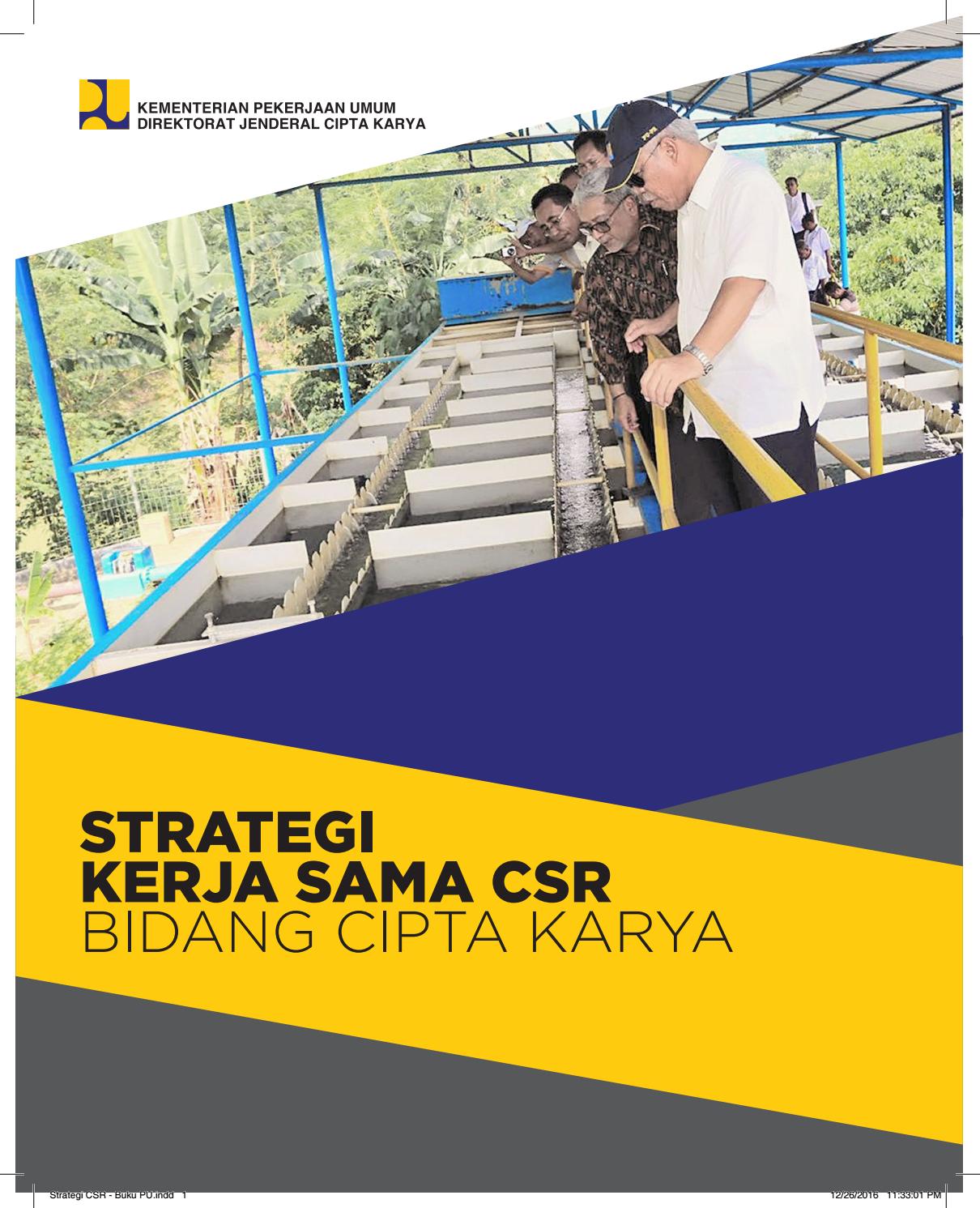 CSR Report - CIPTA KARYA PUPR by Artoio Gomes - Issuu