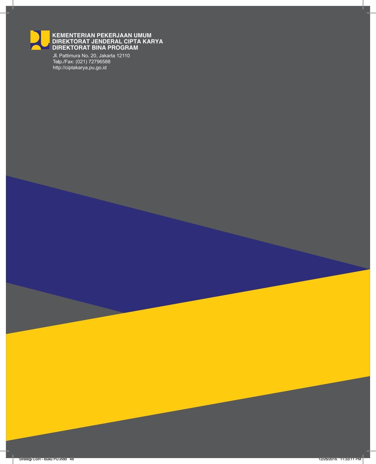 CSR Report - CIPTA KARYA PUPR by Artoio Gomes - Issuu