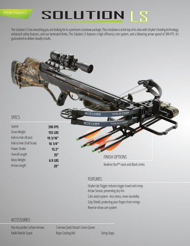 2017 Stryker Crossbows Catalog by Bowtech Archery - Issuu