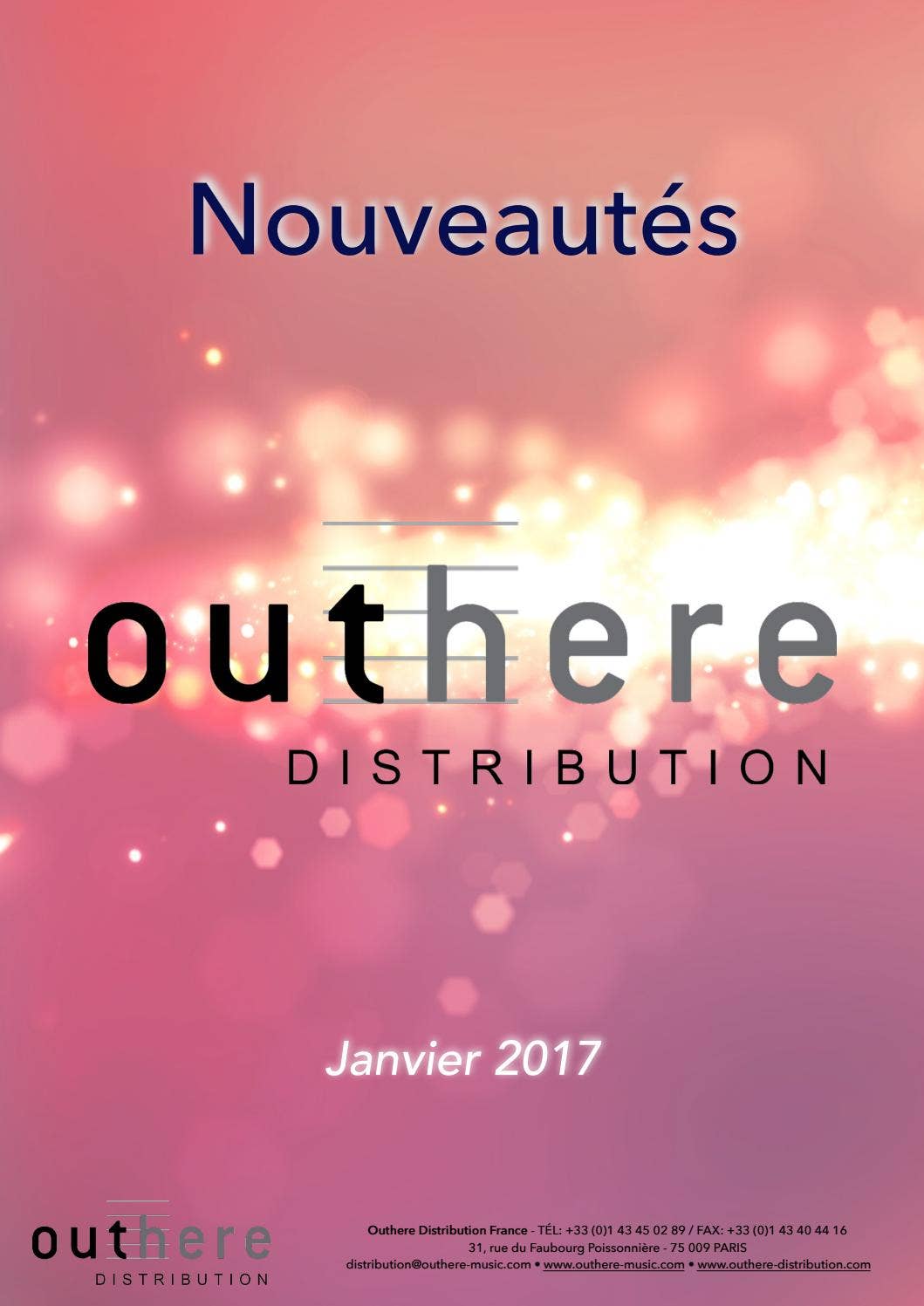 Outhere Distribution Janvier 2017 by Outhere Music - Issuu