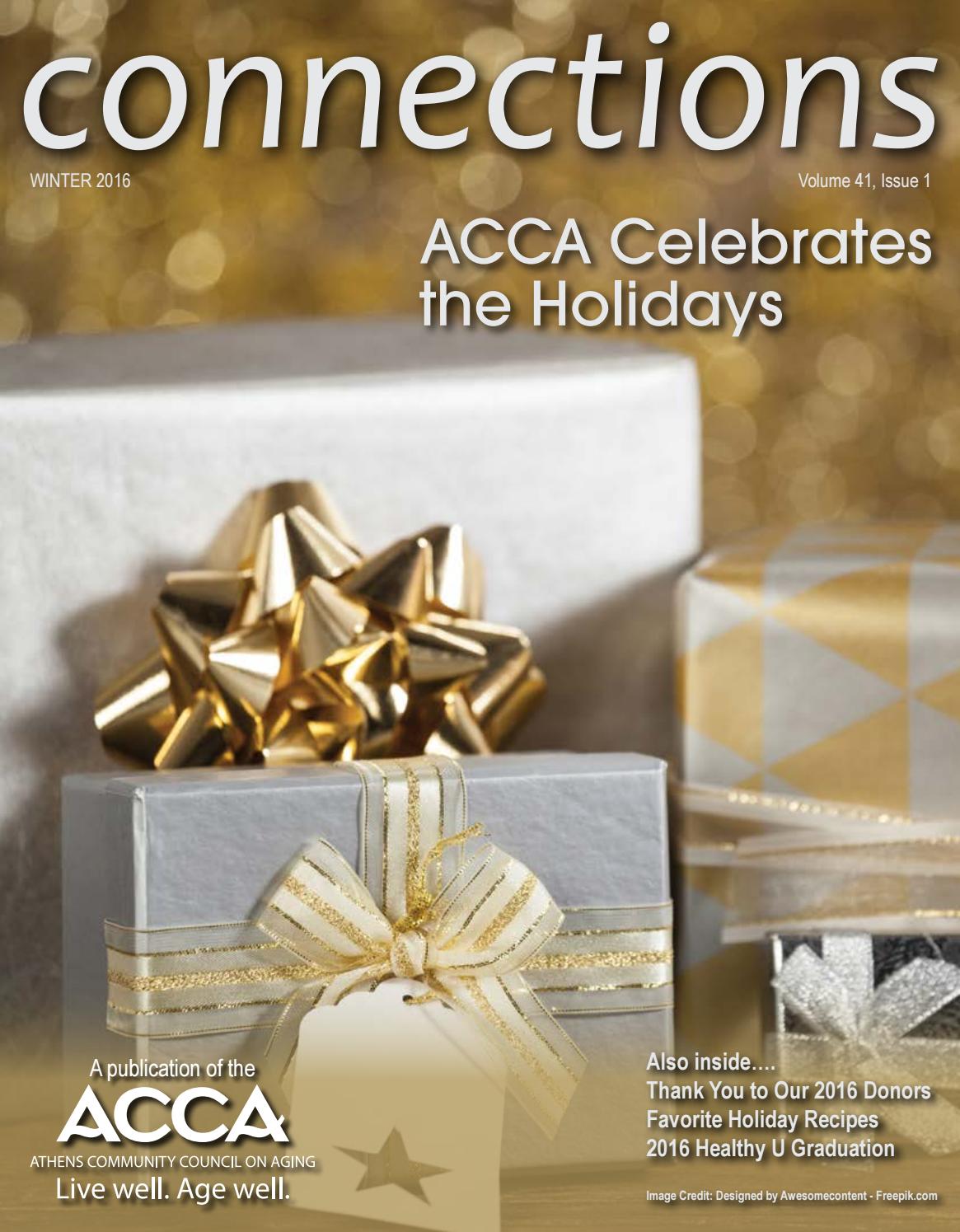 Connections Winter 2016 by ACCAging - Issuu