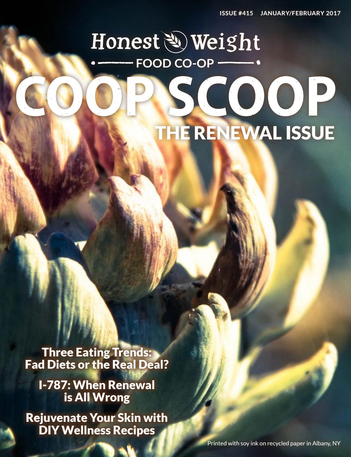 Honest Weight Coop Scoop #415 Jan/Feb 2017 by Honest Weight Food Co-op ...