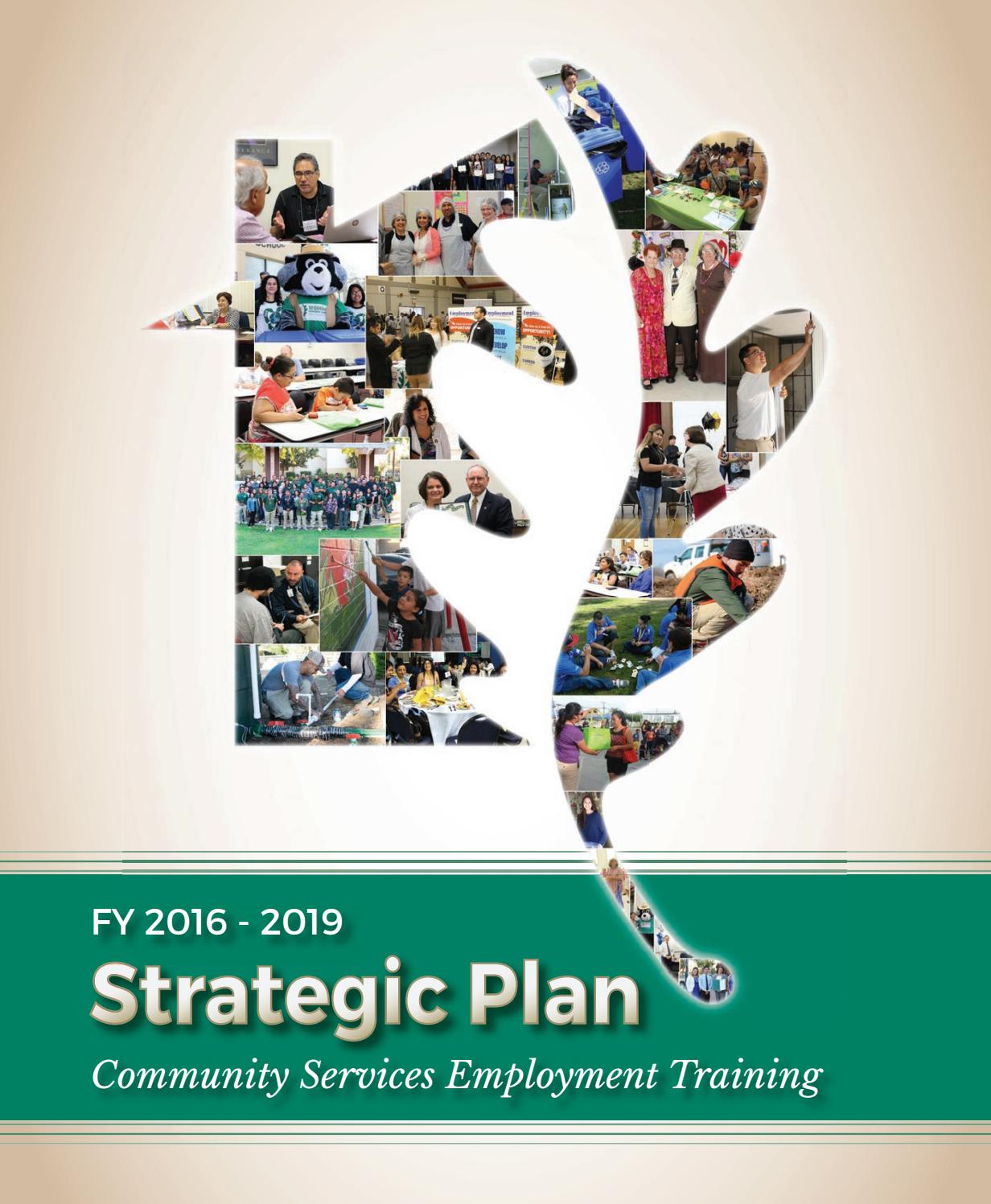 CSET Strategic Plan - FY 2016/19 by Community Services Employment ...