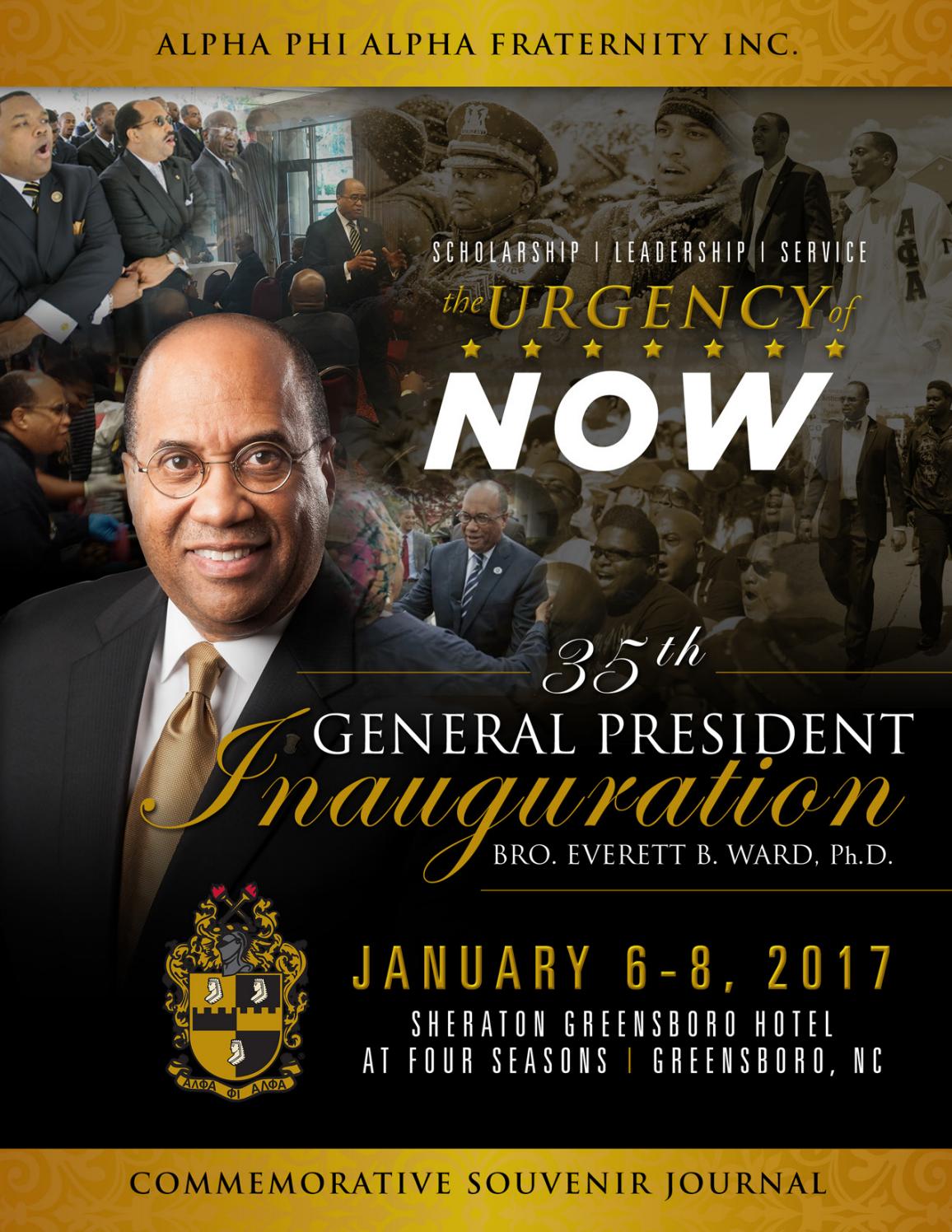2017 General Presidential Inauguration Souvenir Journal By Alpha Phi 