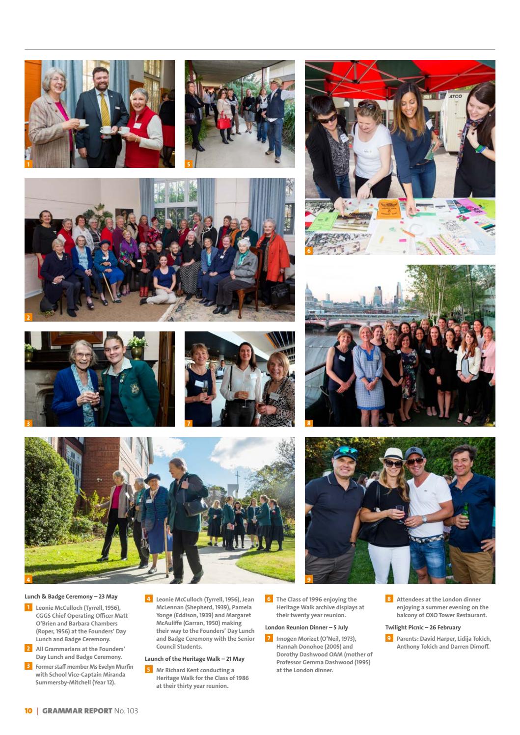 Canberra Girls Grammar School - Issue 103 by CGGS - Issuu