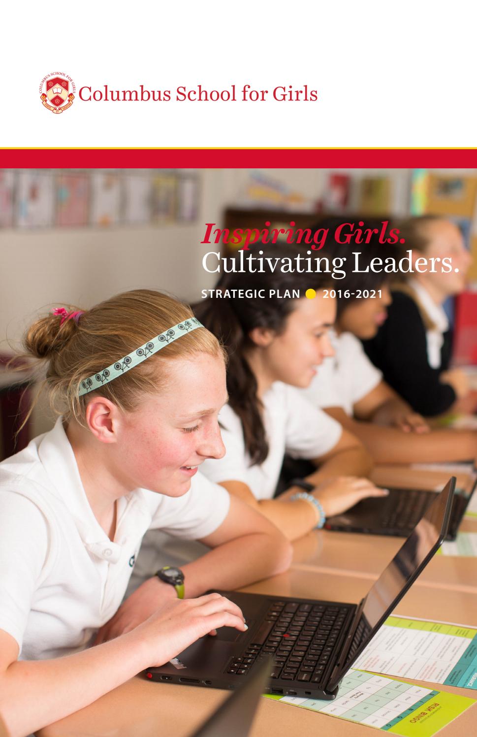 CSG Strategic Plan by Columbus School For Girls - Issuu