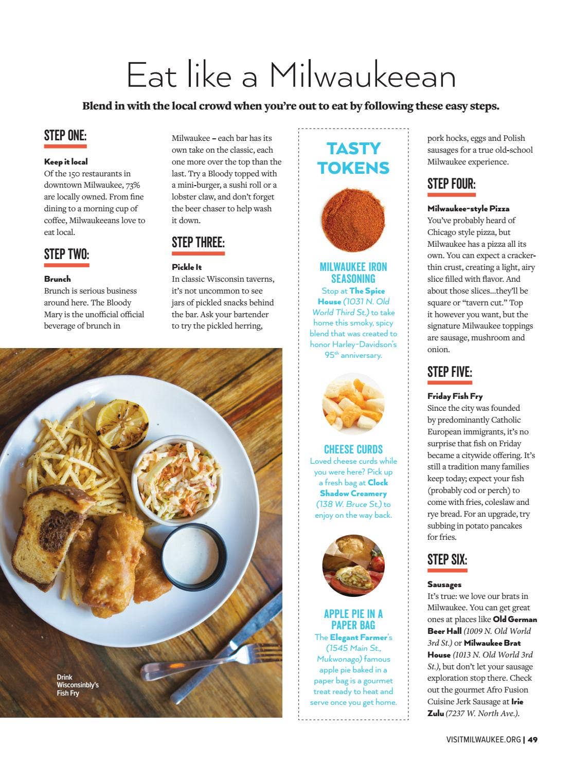 2017 Official Milwaukee Visitors Guide by Visit Milwaukee - Issuu