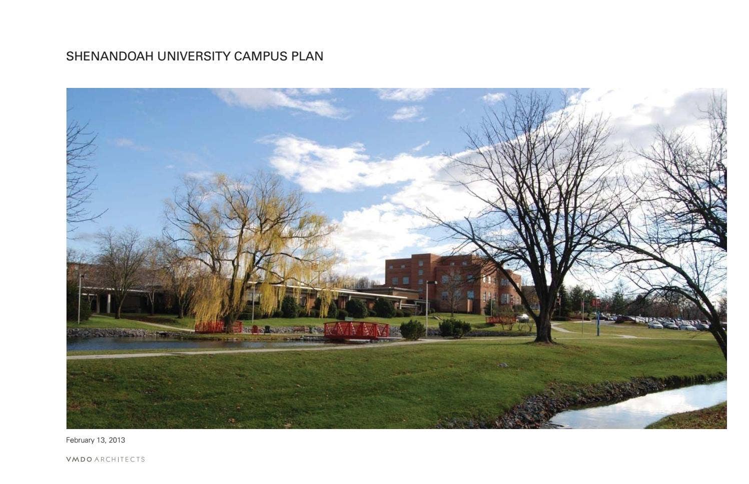 Shenandoah University Master Plan by VMDO Architects - Issuu