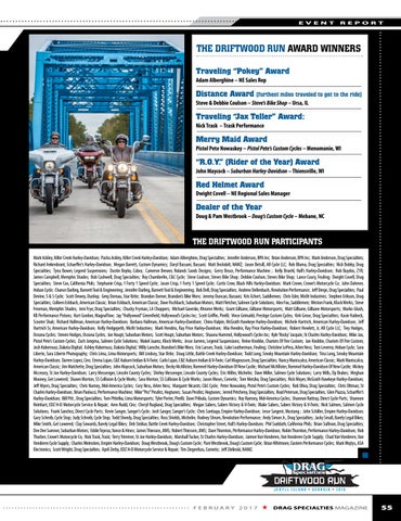 Drag Specialties Magazine - February 2017 by Drag Specialties Magazine ...