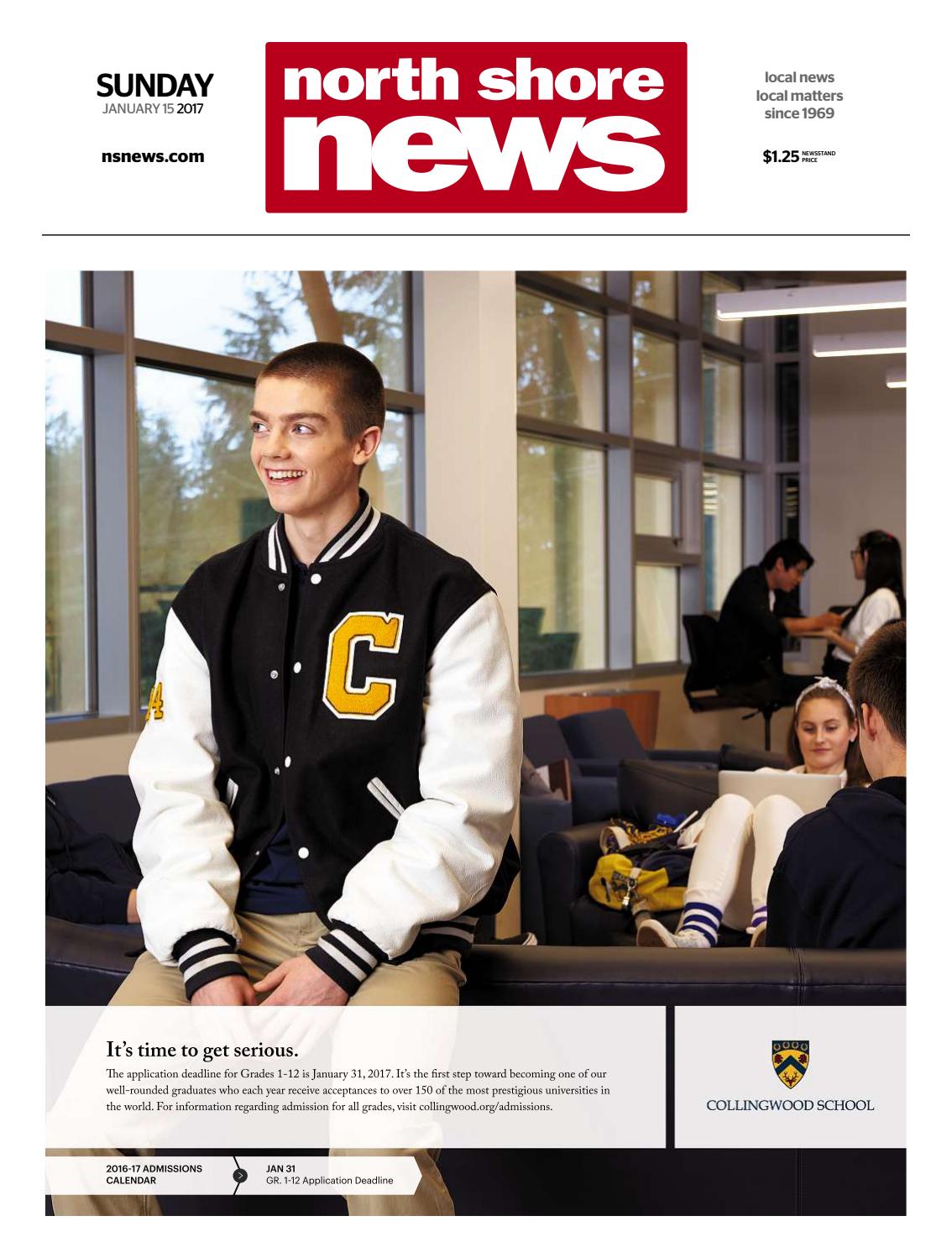 North Shore News January 15 2017 by North Shore News Features - Issuu