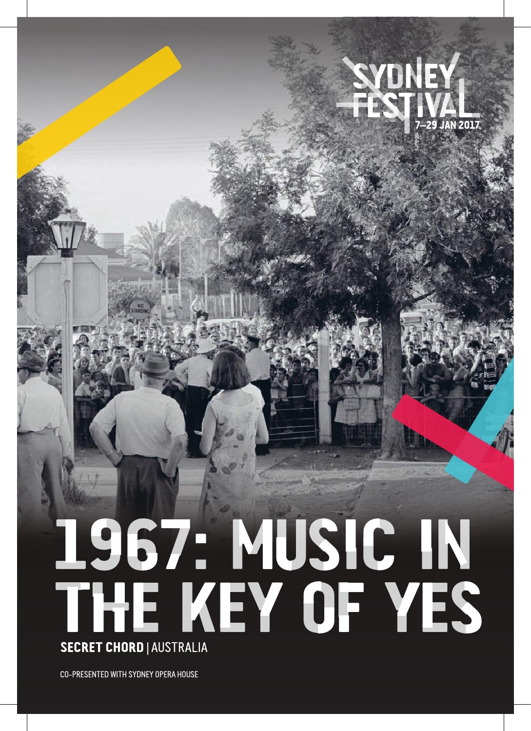 1967: Music in the Key of Yes program by Sydney Festival - Issuu