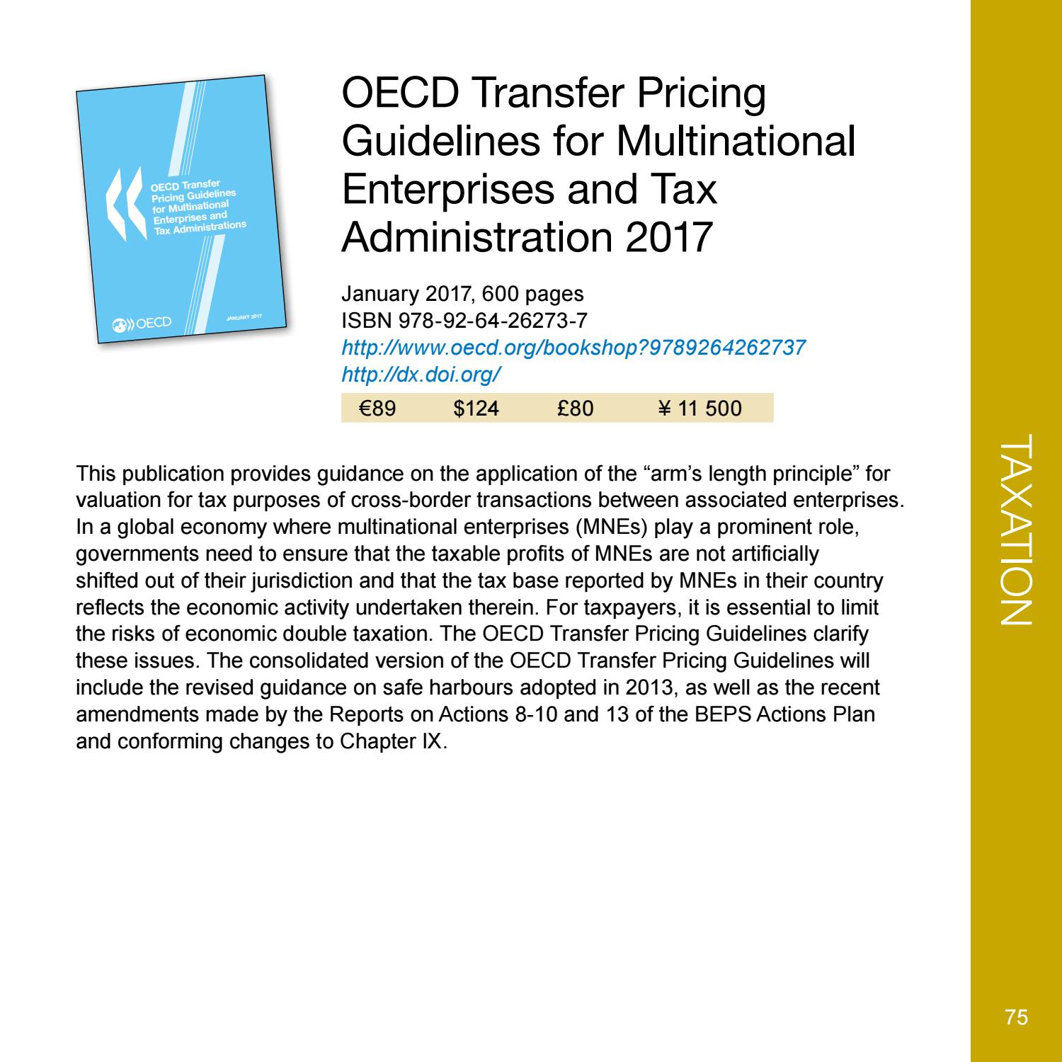 OECD Key Titles Catalogue 2017 by OECD - Issuu