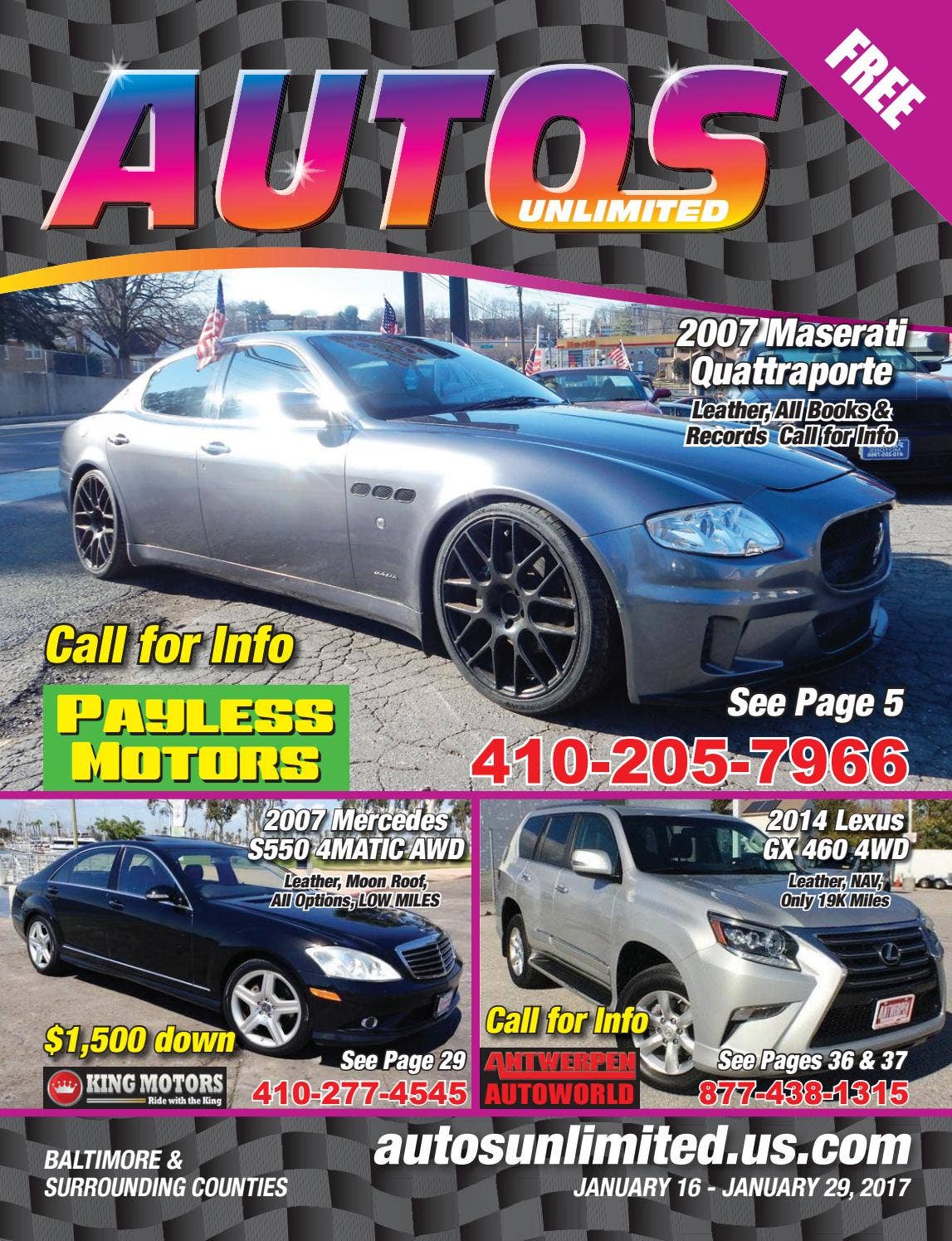 Autos Unlimited 1-16-17 by Autos Unlimited - Issuu