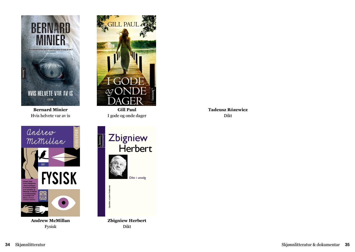 Aschehoug Forlag - Nye bøker våren 2017 by Aschehoug - Issuu