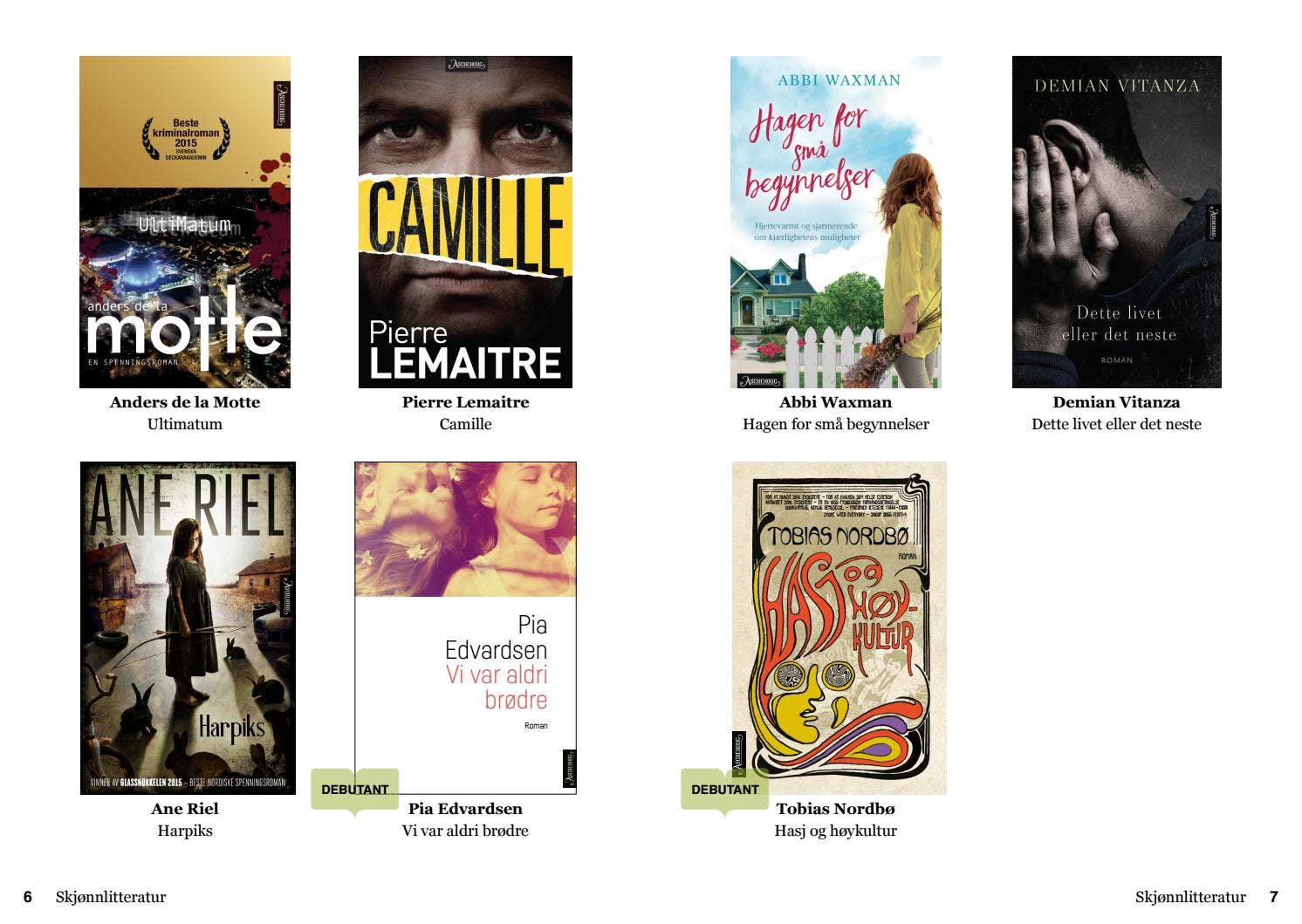 Aschehoug Forlag - Nye bøker våren 2017 by Aschehoug - Issuu