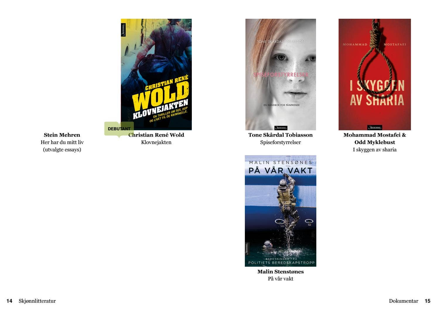 Aschehoug Forlag - Nye bøker våren 2017 by Aschehoug - Issuu