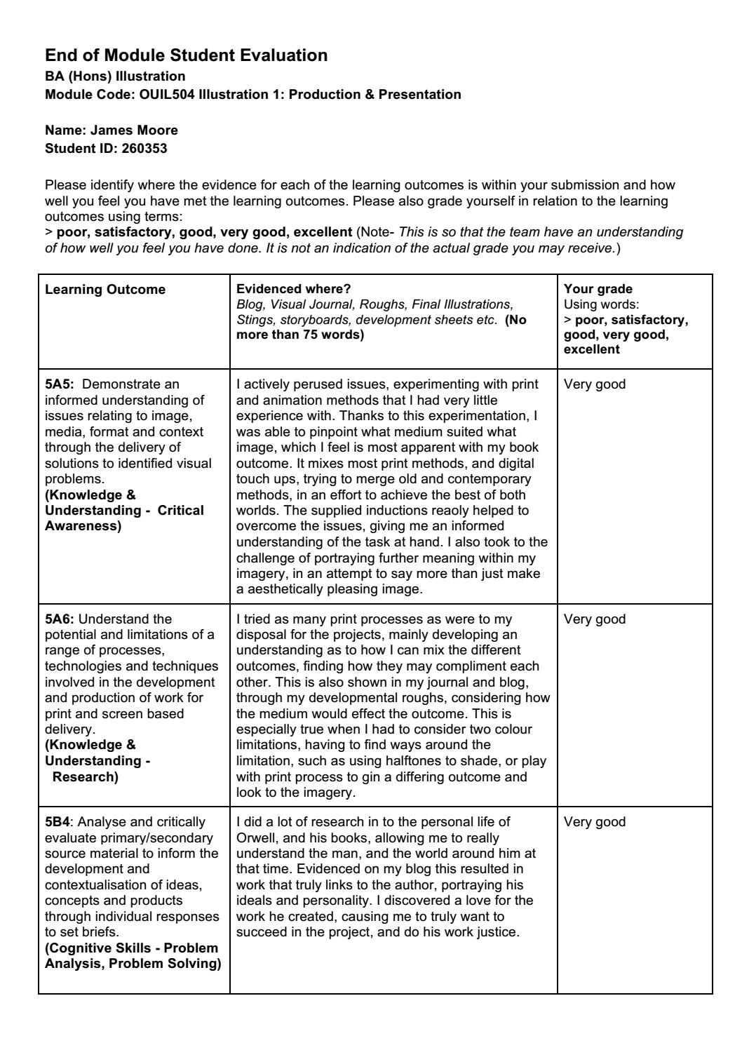 16 17 ouil504 end of module evaluation by jm260353 - Issuu