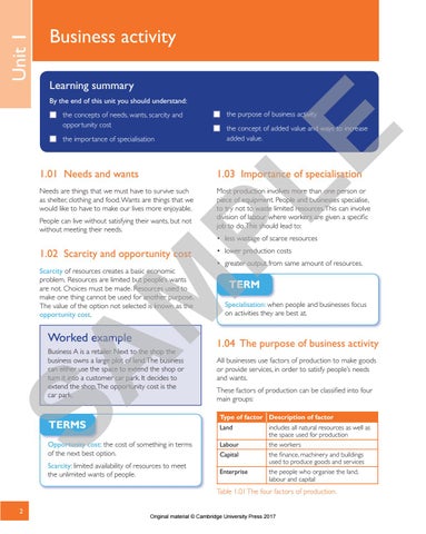 Preview Cambridge IGCSE and O Level Business Studies Revision Guide by ...