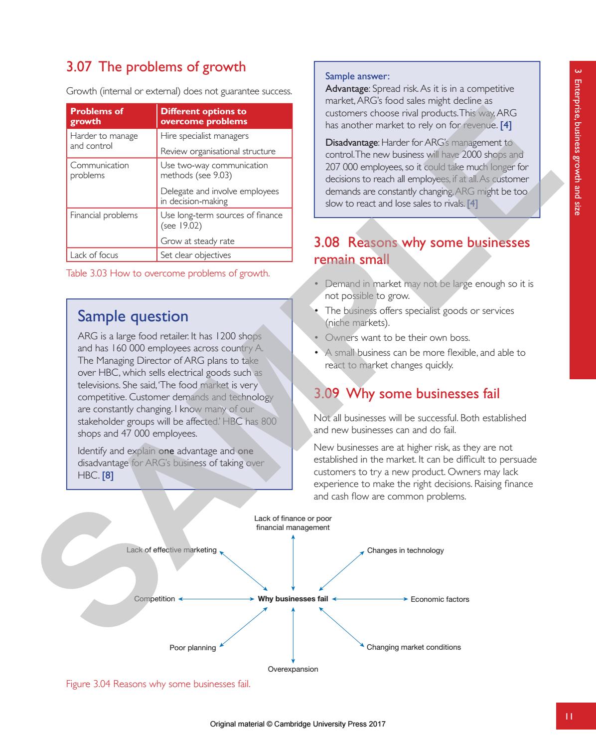 Preview Cambridge IGCSE and O Level Business Studies Revision Guide by ...