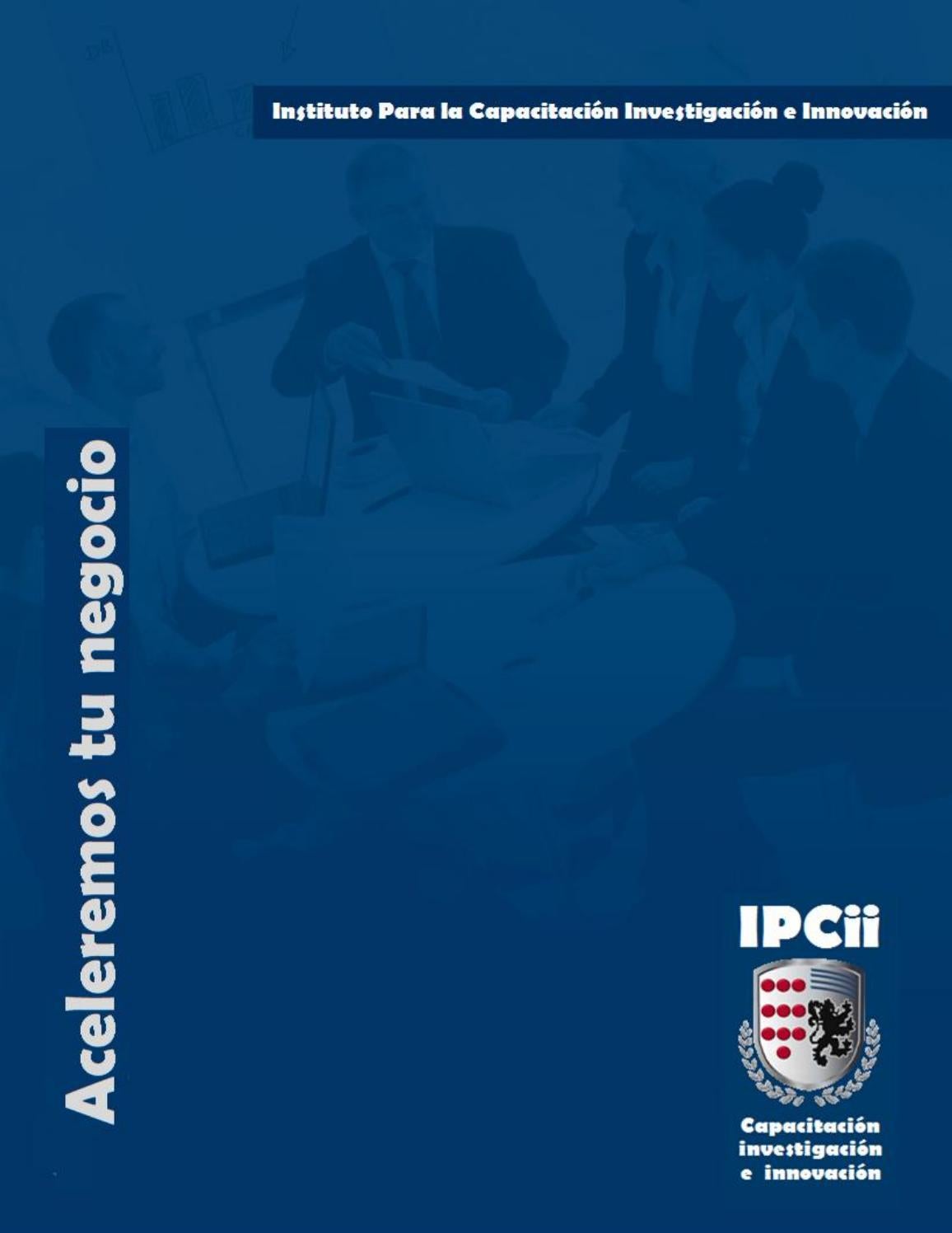 Catálogo de servicios aceleración de negocios IPCii by IPCii - Issuu