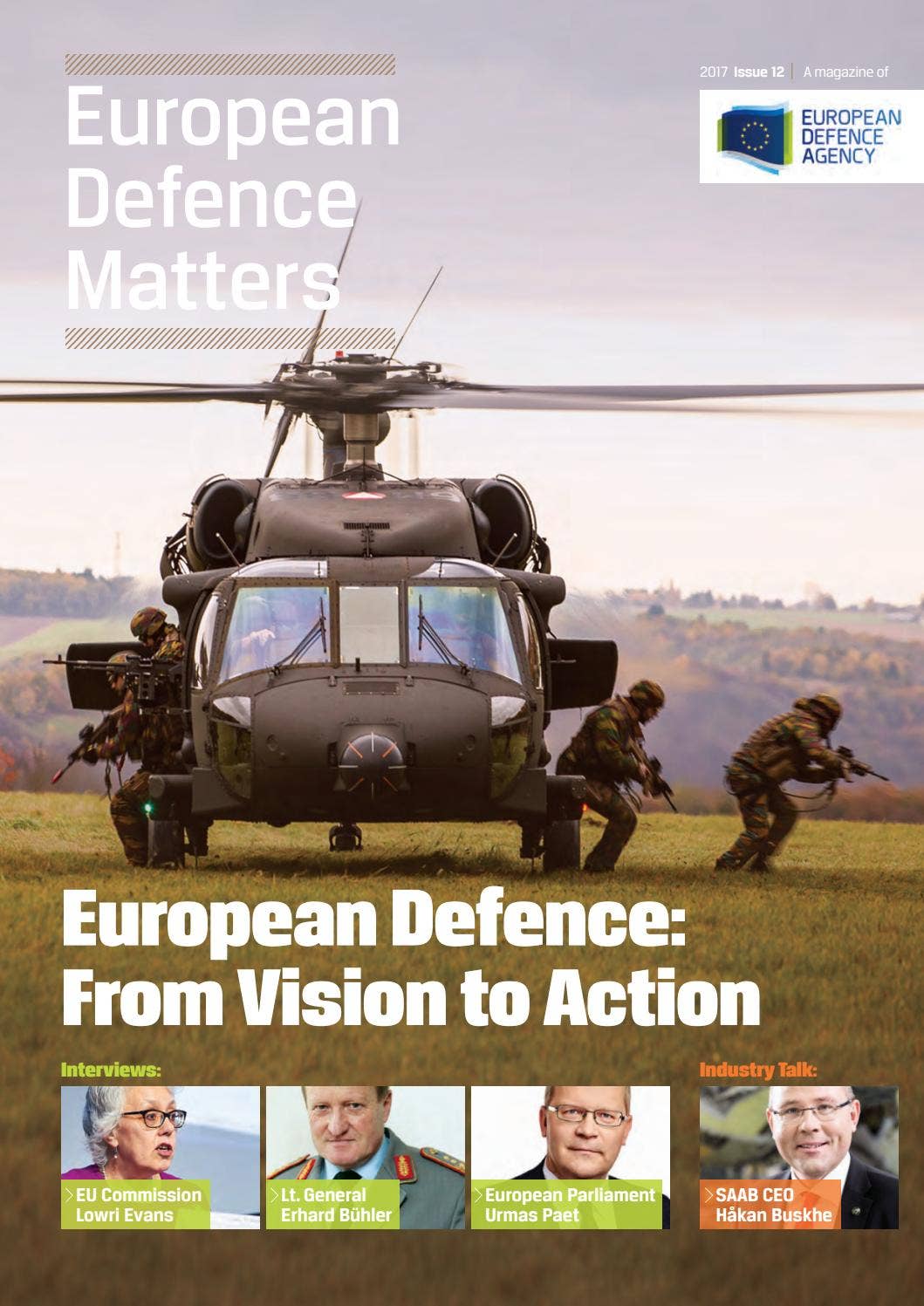 Magazine "European Defence Matters", issue 12 by European Defence ...