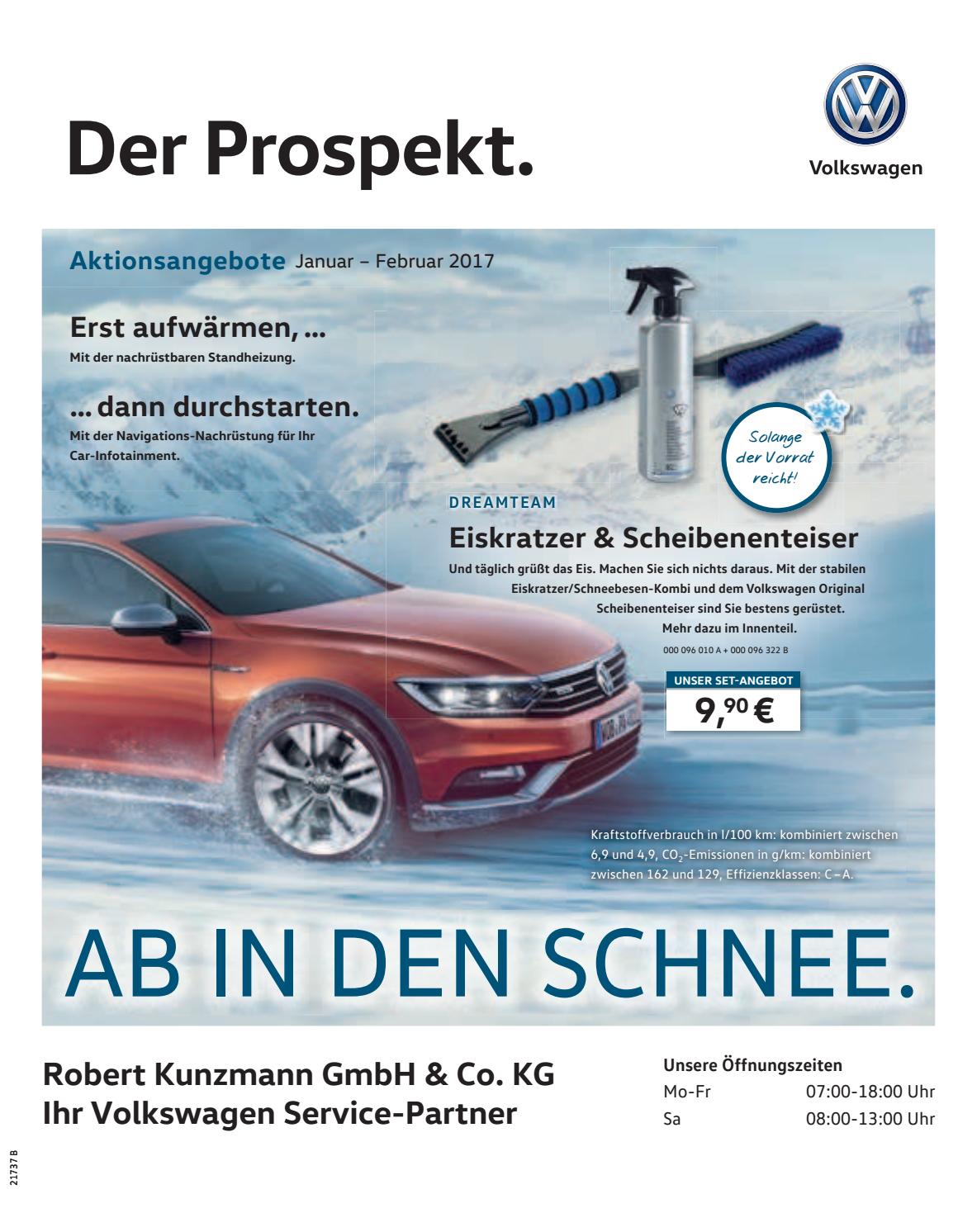 Der Prospekt Januar - Februar 2017 by Robert Kunzmann GmbH & Co. KG - Issuu