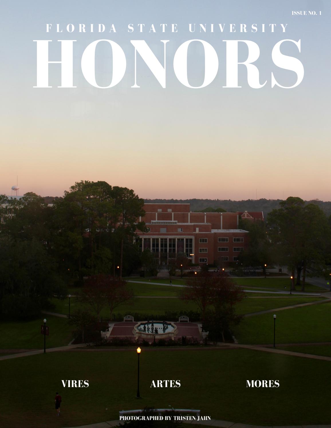 FSU Honors Issue #1— January 2017 by Honors Student Association at FSU ...