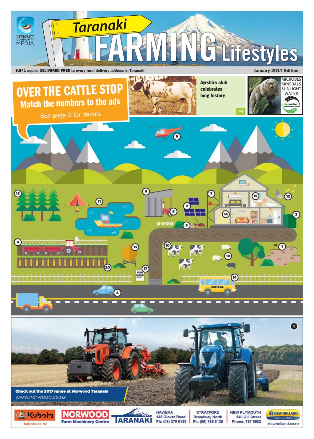 Taranaki Farming Lifestyles, January 2017 by Integrity Community Media ...