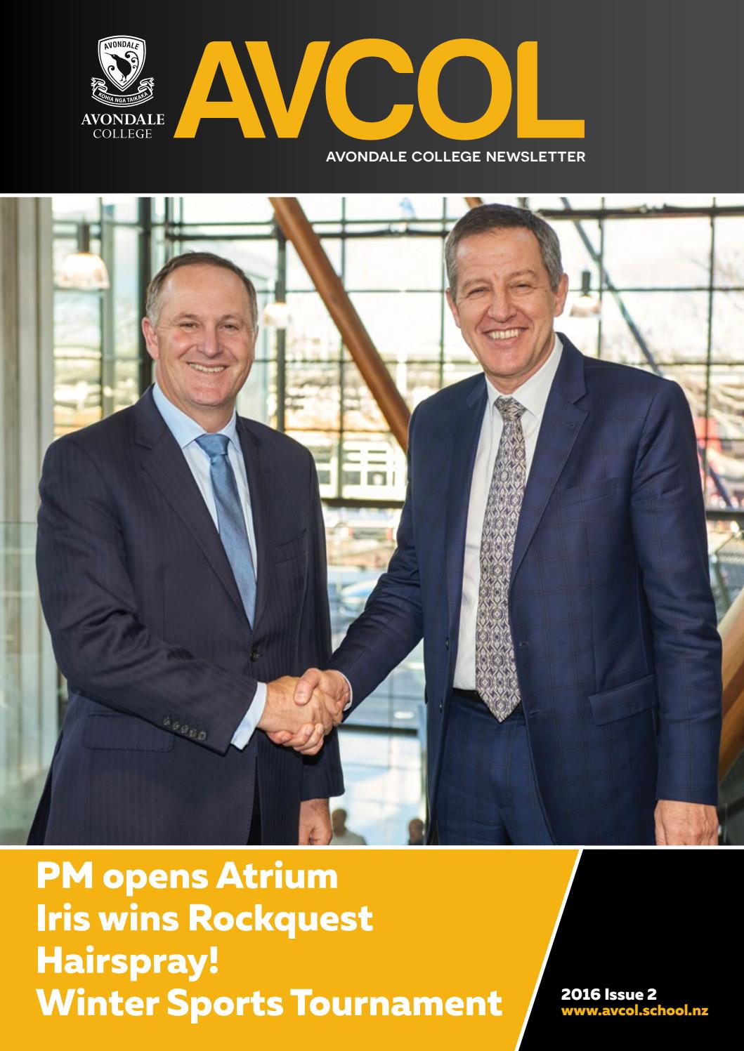 AVCOL Issue 2 2016 by Avondale College NZ - Issuu