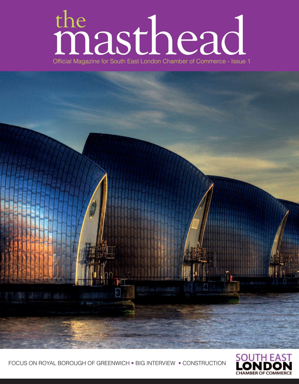 The Masthead, South East London Chamber of Commerce Feb 2017 by Benham ...
