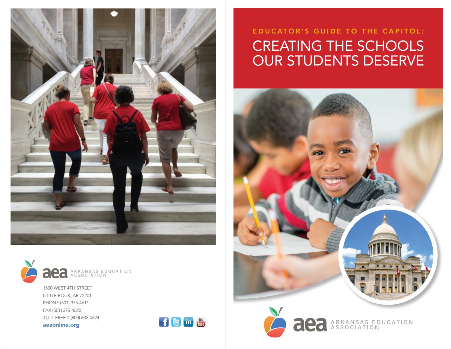 AEA Educator's Guide to the Capitol by Arkansas Education Association ...