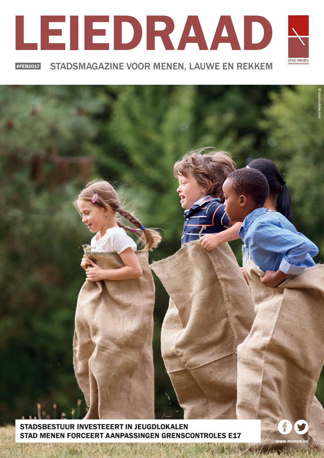 Stadsmagazine LEIEDRAAD | Stad Menen | februari 2017 by Stad Menen - Issuu