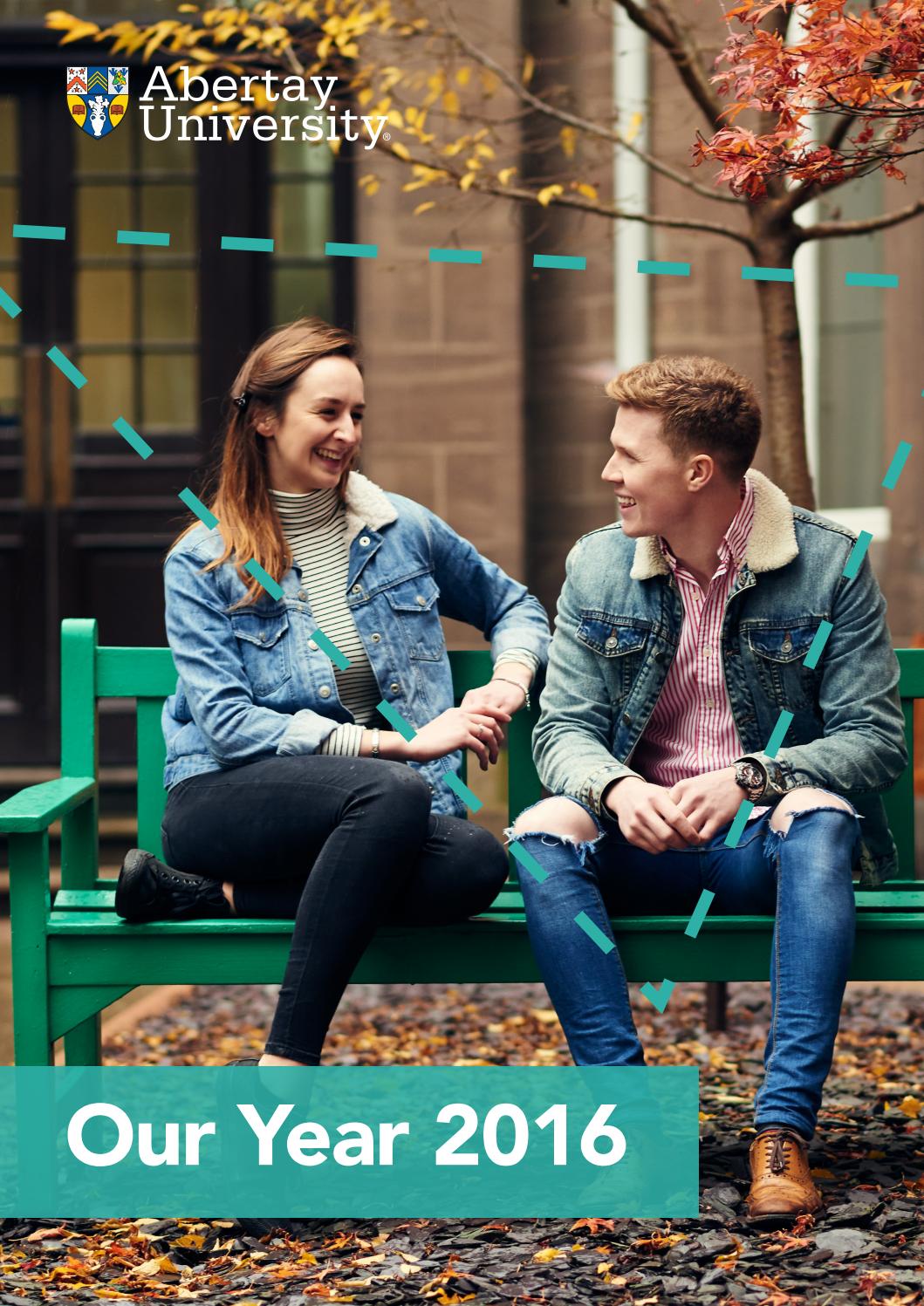 Our Year 2016, Abertay University by Abertay University - Issuu