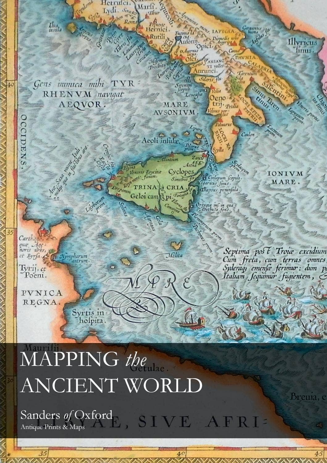 Mapping the Ancient World by Sanders of Oxford, Antique Prints & Maps ...