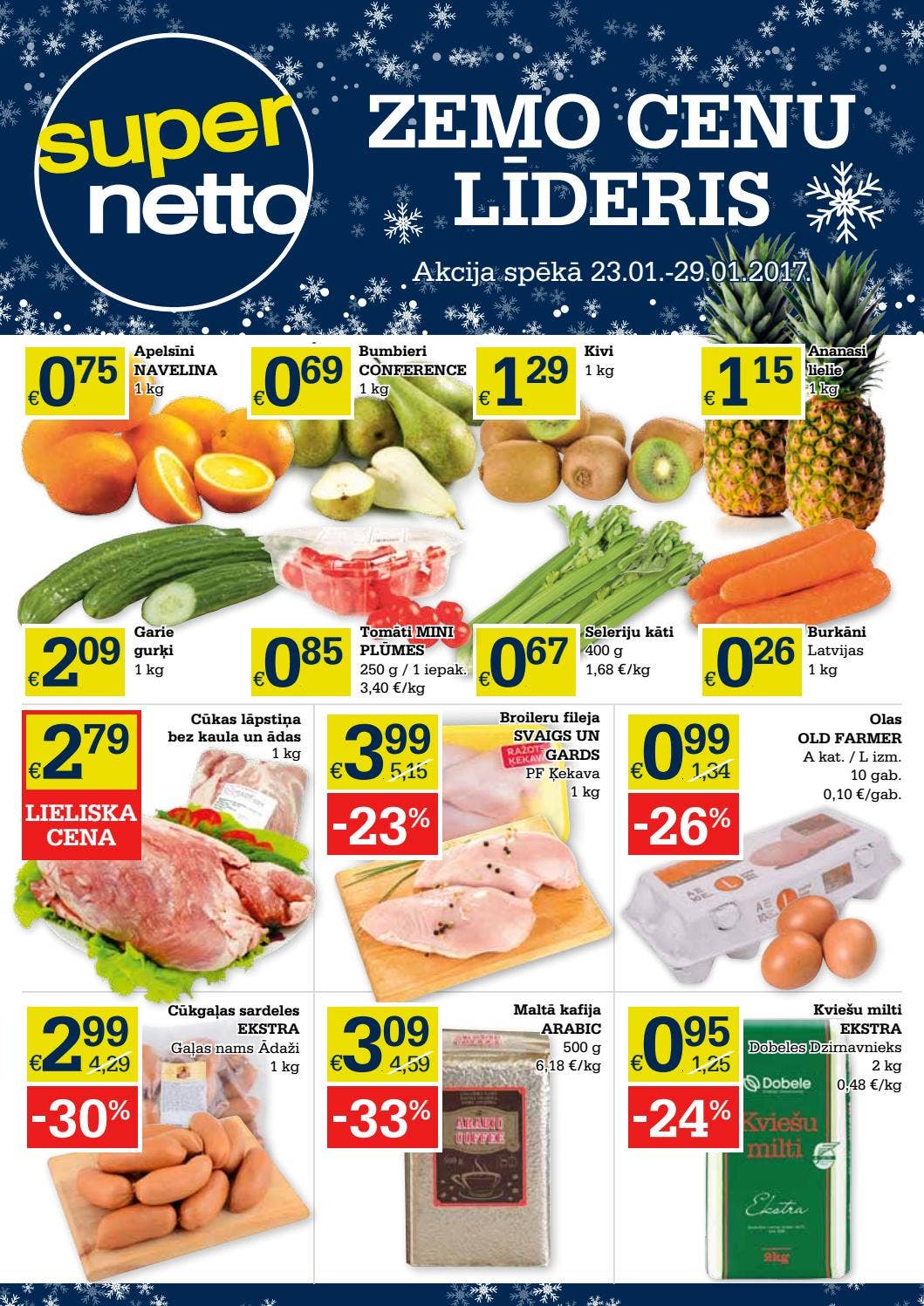 Supernetto piedāvājums no 23.01. līdz 29.01.2017. by Rimi - Issuu