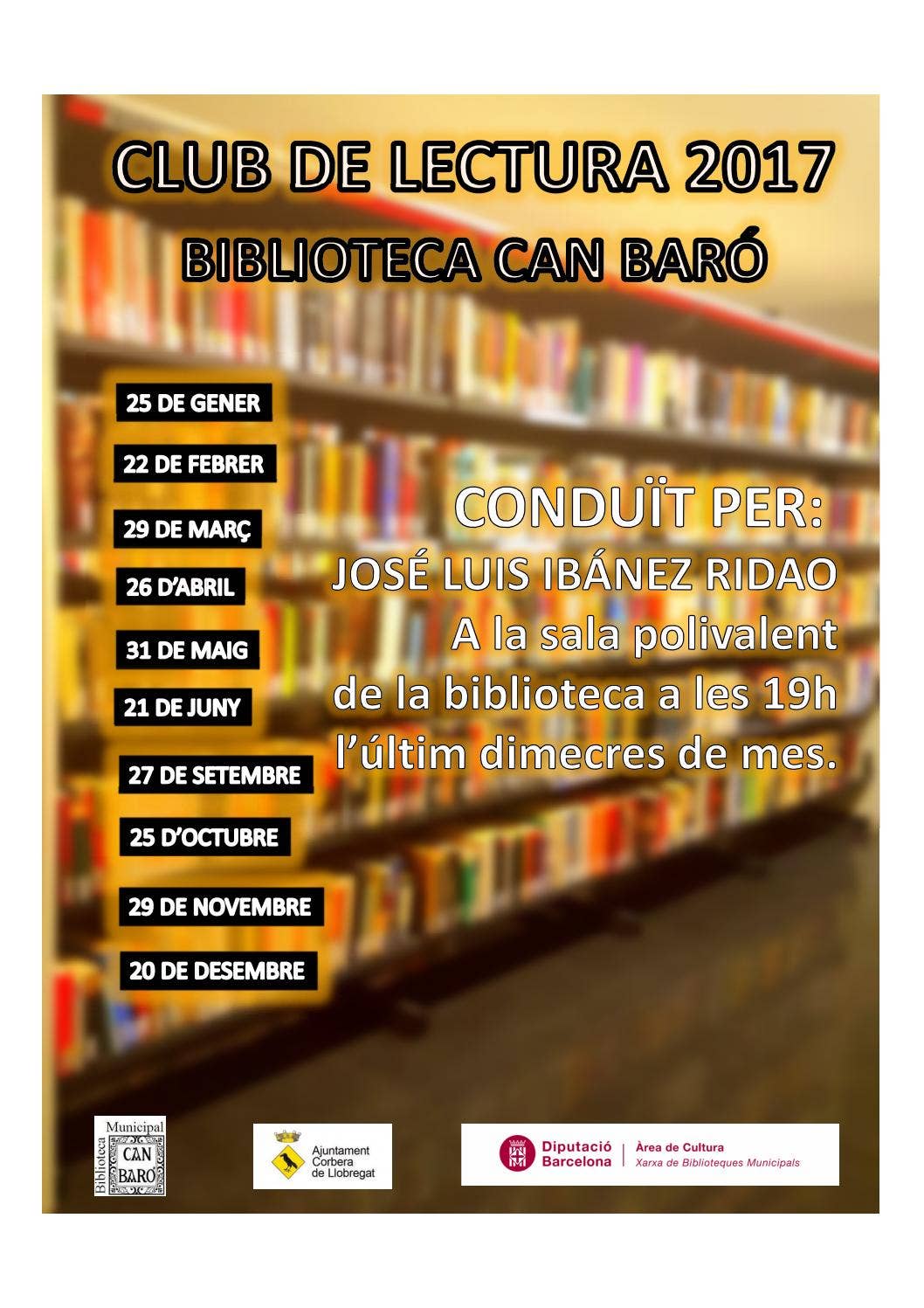 Club de lectura 2017 by Biblioteca Can Baró - Issuu